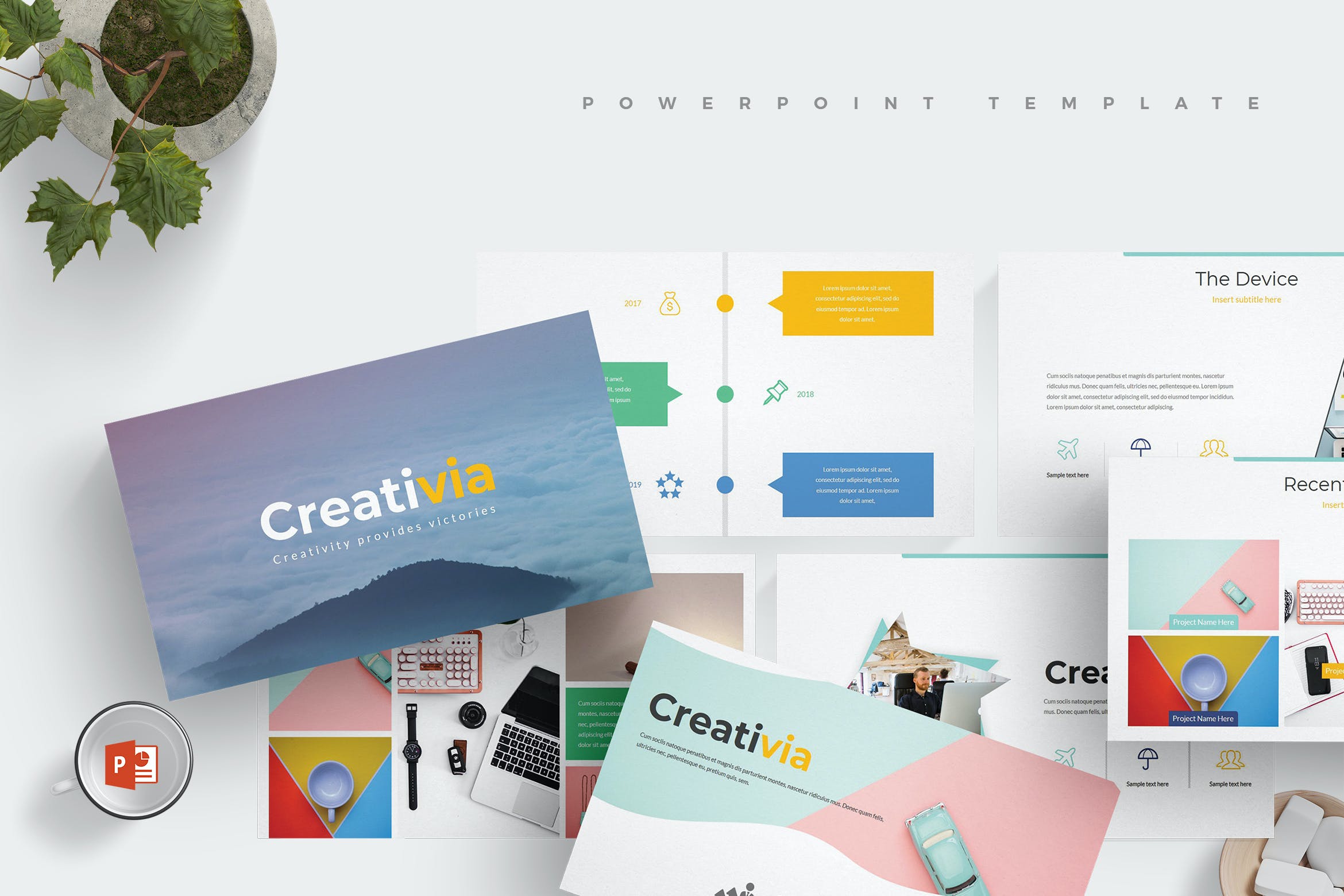 แจกเทมเพลต Presentation Powerpoint สวยๆปี 2022 - Wolf X Studio